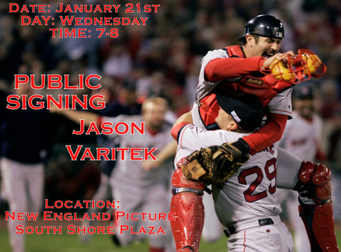 Jason Varitek Public Signing – New England Picture
