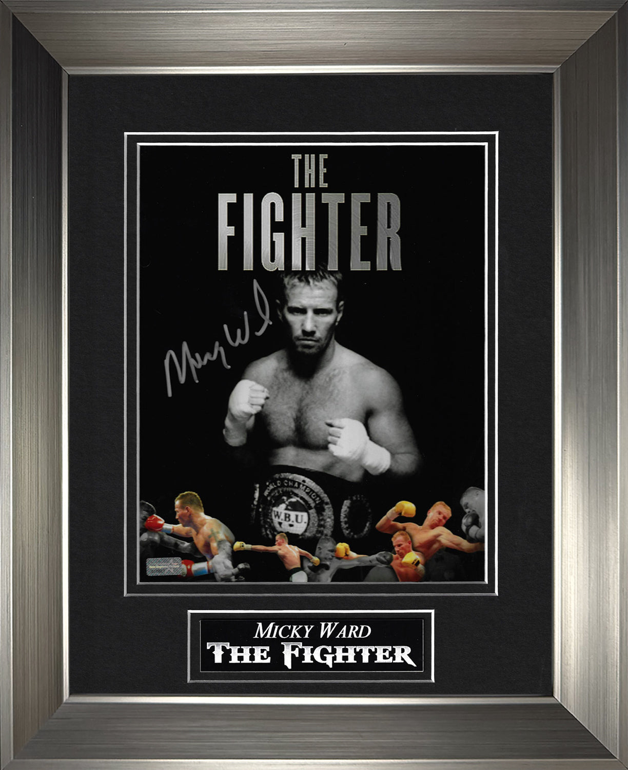 Micky Ward Autograph Photo Collage 11x14 – New England Picture